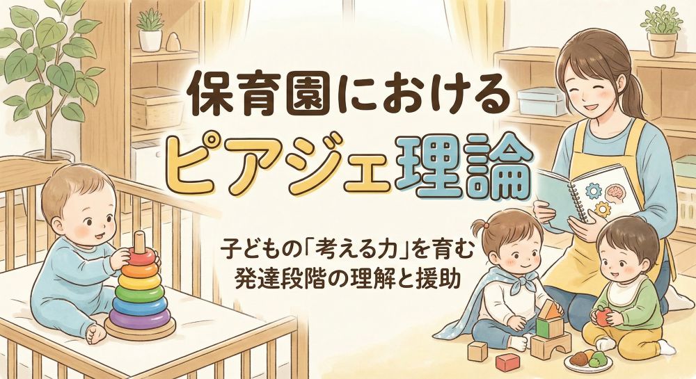 保育園で活かすピアジェ理論：子どもの「考える力」を育む発達段階の理解と援助｜保育士の友ブログ
